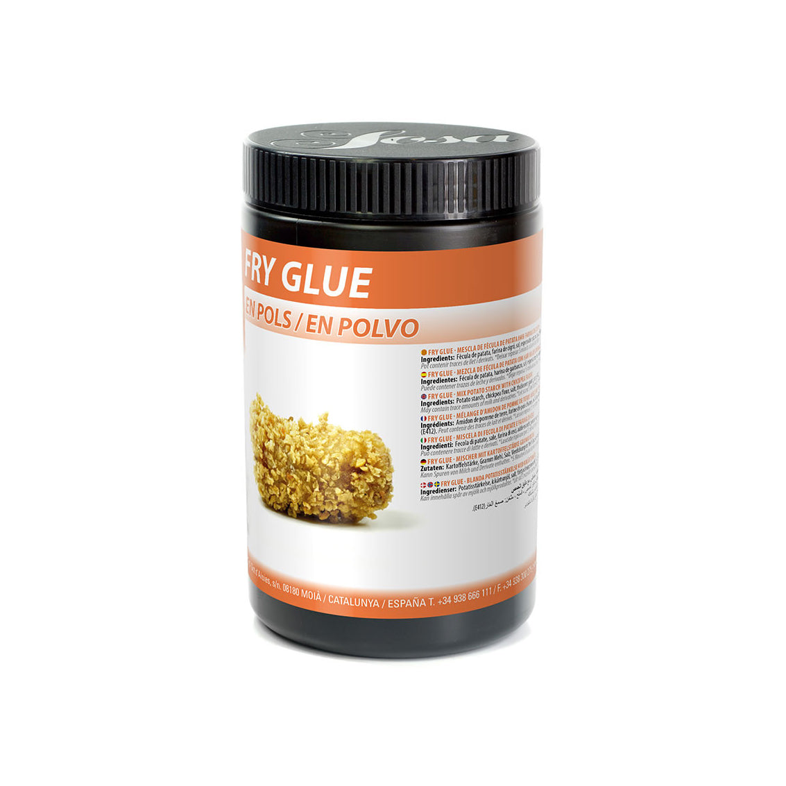 SOSA Fry Glue Powder for Deep Frying – Vegan Egg Substitute, 500g – Gusta Supplies