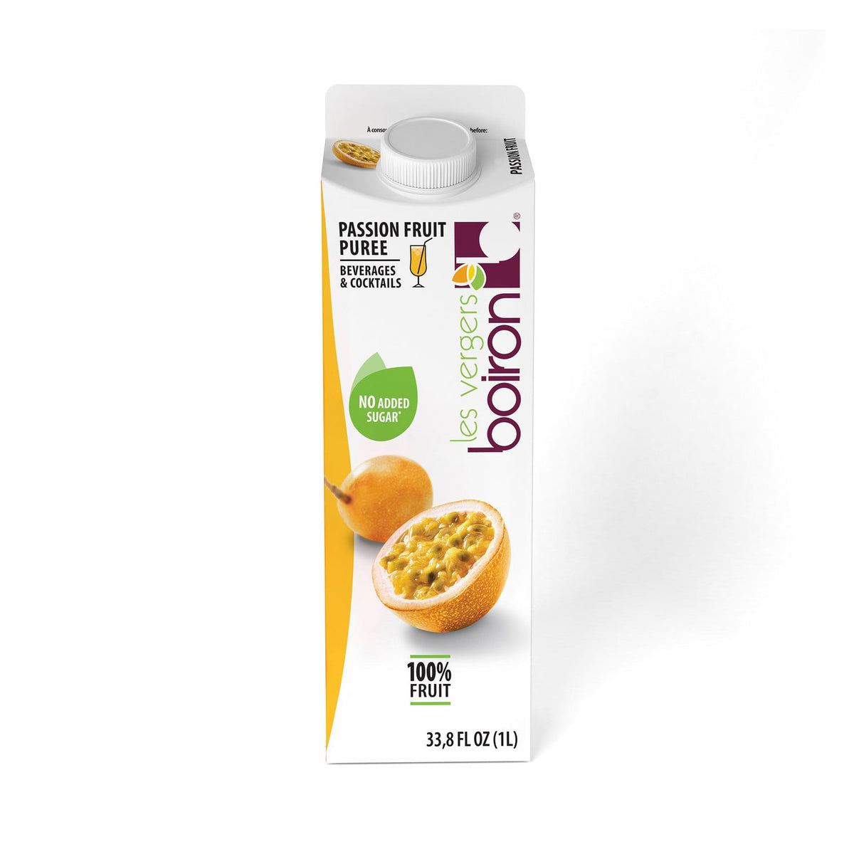 LES VERGERS BOIRON Passion Fruit Puree, 100% Pure, 1L – Gusta Supplies