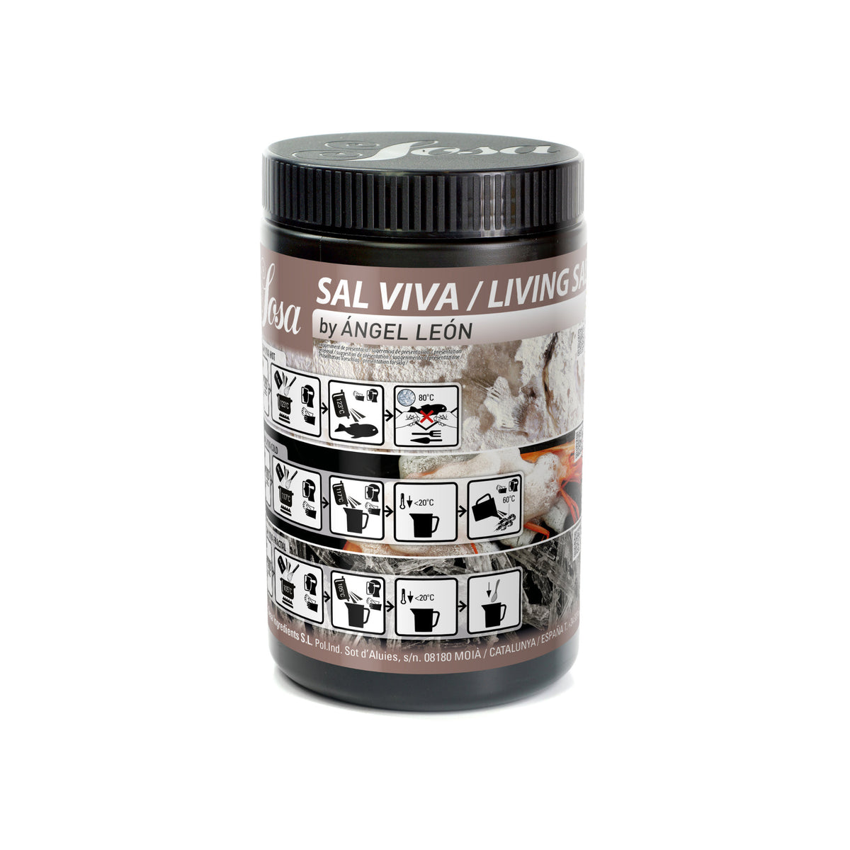 SOSA Living Salt by Ángel León – Exothermic Cooking Salt, 700g – Gusta ...