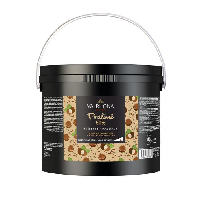 VALRHONA Hazelnut Praliné 60% – Smooth Hazelnut Paste – Gusta Supplies