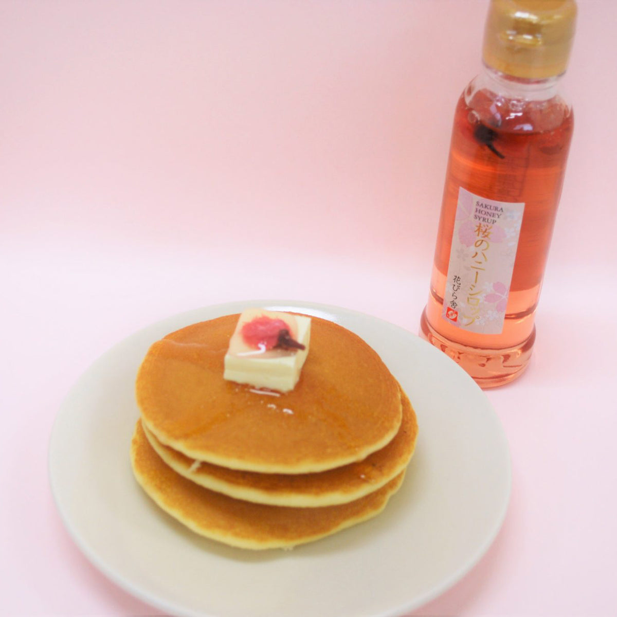 Cherry Blossom Honey Syrup, Sweet Sakura Flavor, 145g | Gusta Supplies