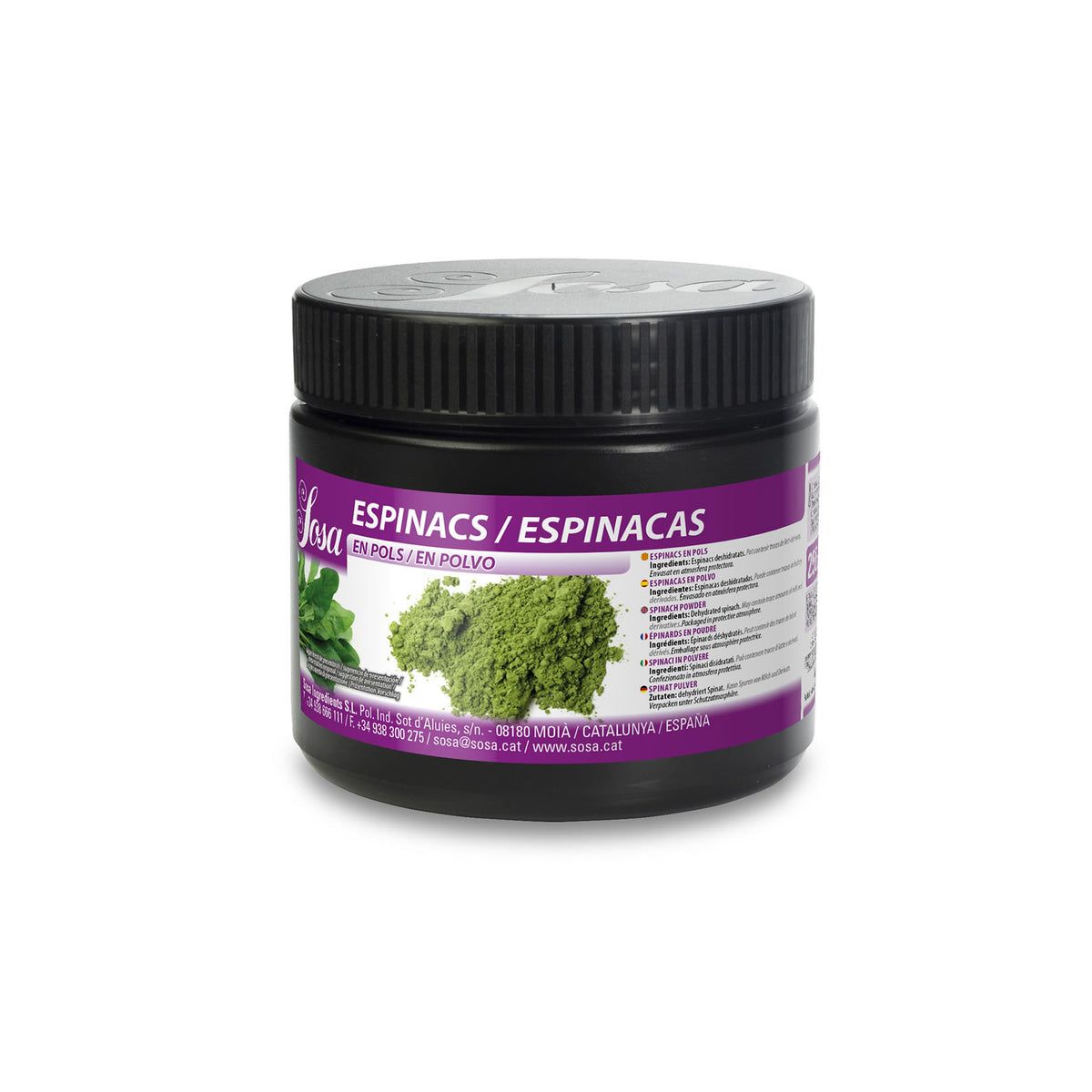 SOSA Spinach Powder 250g – Natural Green Colouring & Flavour – Gusta ...
